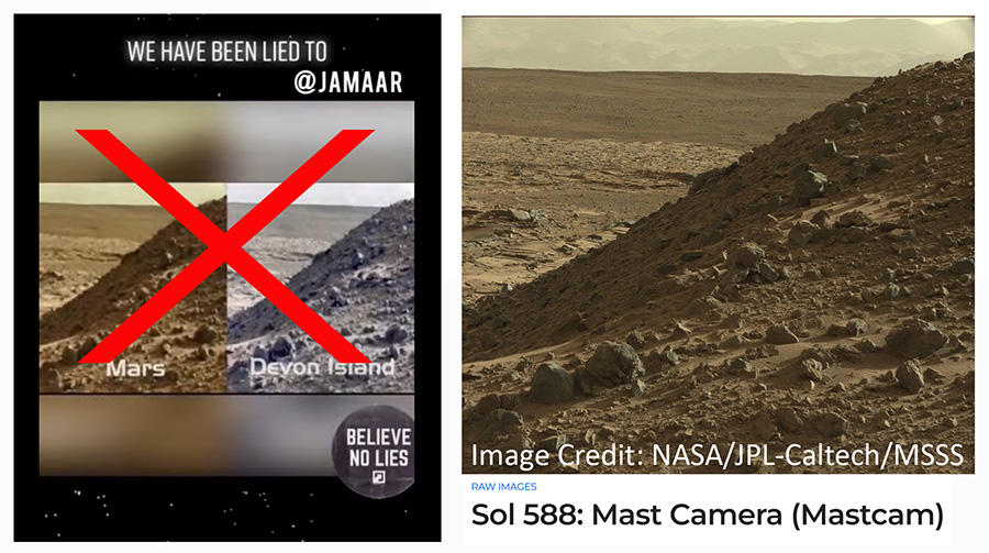 Fact Check: NASA Did NOT Represent Devon Island, Canada, As Mars | Lead ...