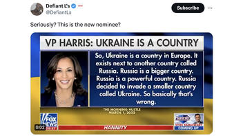 Fact Check: Kamala Harris Said 'Ukraine Is A Country In Europe' In ...