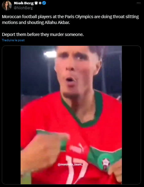 Fact Check: Throat-Slitting Gesture NOT Filmed At Paris Olympics ...