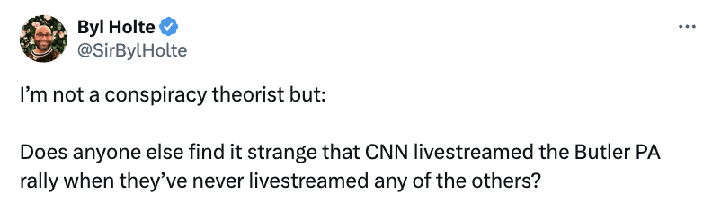 Fact Check: CNN Did NOT Live Stream July 13, 2024 Butler, Pennsylvania ...