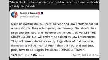 Fact Check: Trump Did NOT Post About The White House Correspondents ...