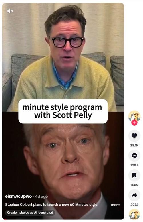 Fact Check: AI-Generated Video Falsely Reports Stephen Colbert ...