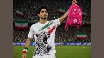 Fact Check: FAKE Photo Shows Iranian World Cup Player Displaying ...