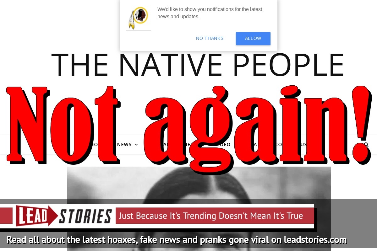 Fake News: Actor Steve Reevis Did NOT Die AGAIN At 55 | Lead Stories