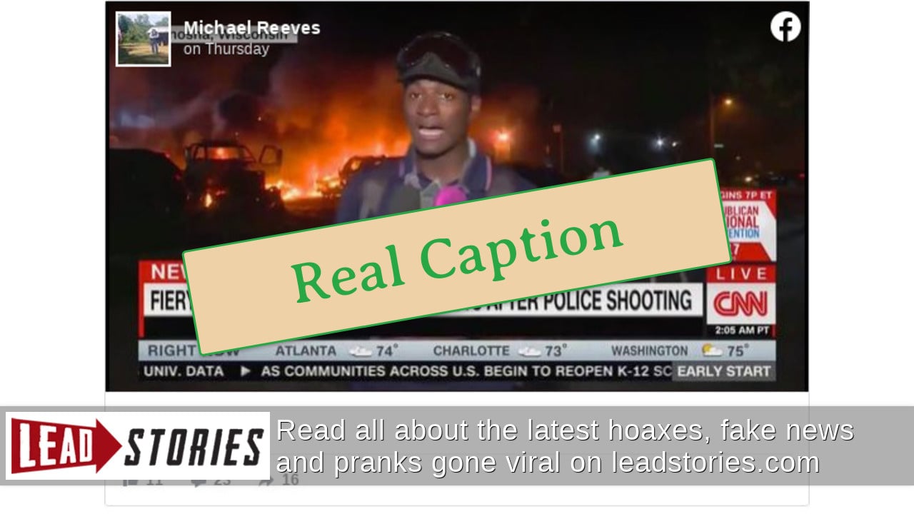 Fact Check: CNN DID Use The Chyron 'Fiery But Mostly Peaceful Protests ...