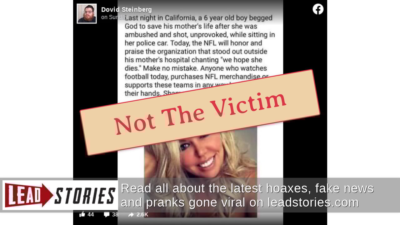 Fact Check Blonde Woman In Meme About Ambush Of Los Angeles County