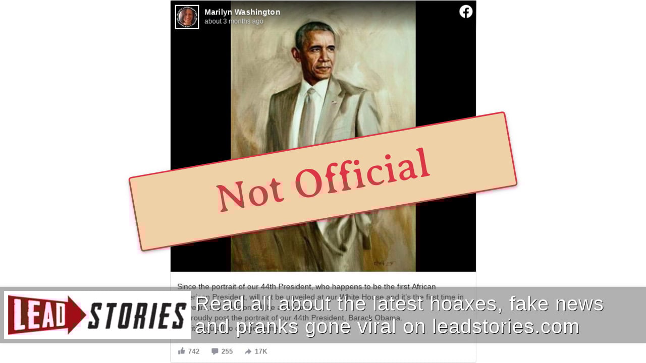 Fact Check: Obama's 'Tan Suit' Portrait Is Not His Official White House ...