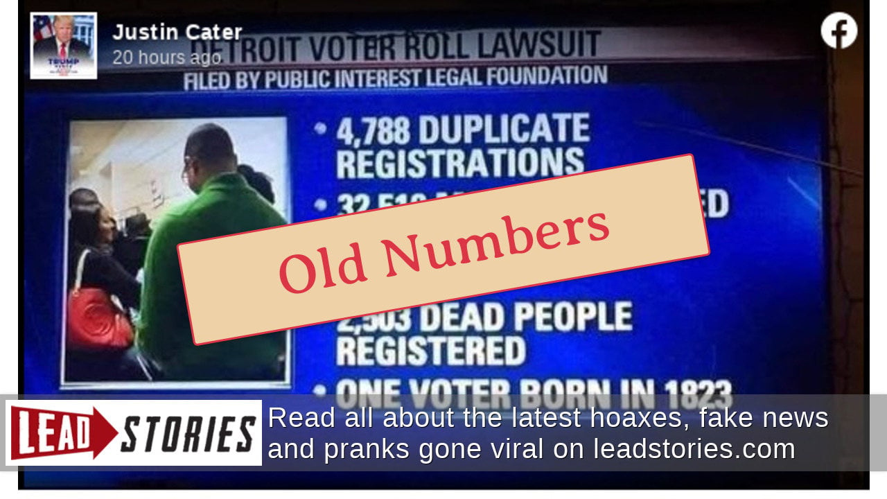 Fact Check: What Appears To Be Detroit TV News Graphic Does NOT Show ...