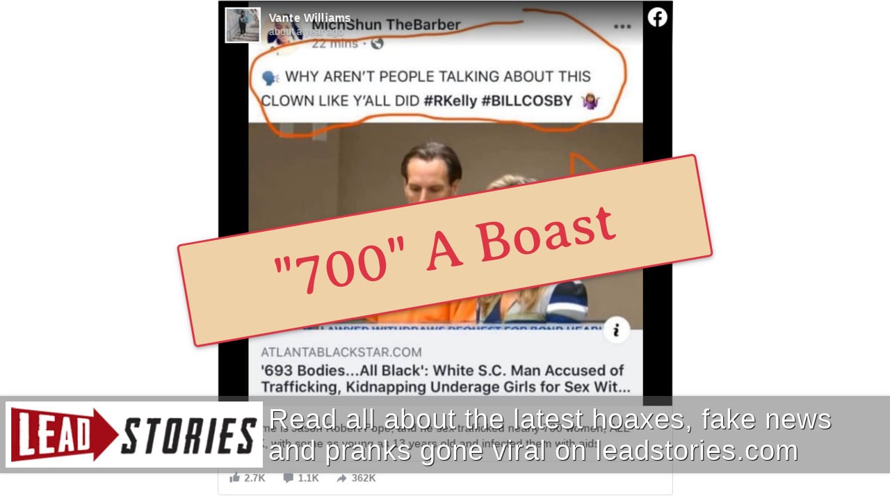 Fact Check: There's NO Evidence Sex Crime Defendant Jason Pope ...