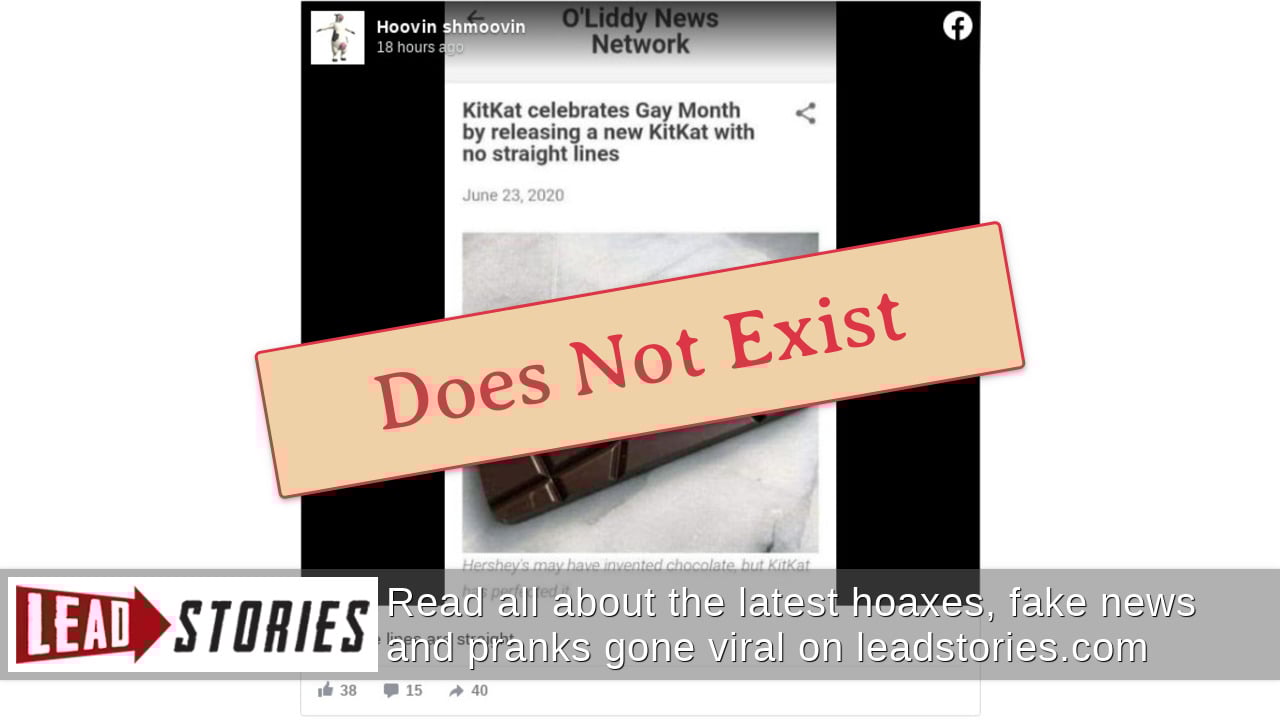 Fact Check: Kit Kat Did NOT Release Diagonally Cut Candy Bar For Pride ...