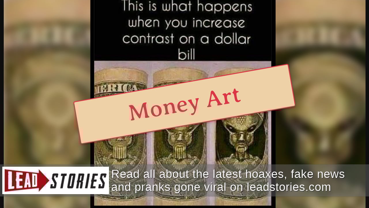 Fact Check: An Image Of An Alien Is NOT Hidden In Plain Sight On A ...