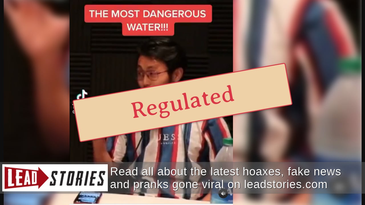 Fact Check: Additives In Dasani Bottled Water Are NOT Dangerous To ...