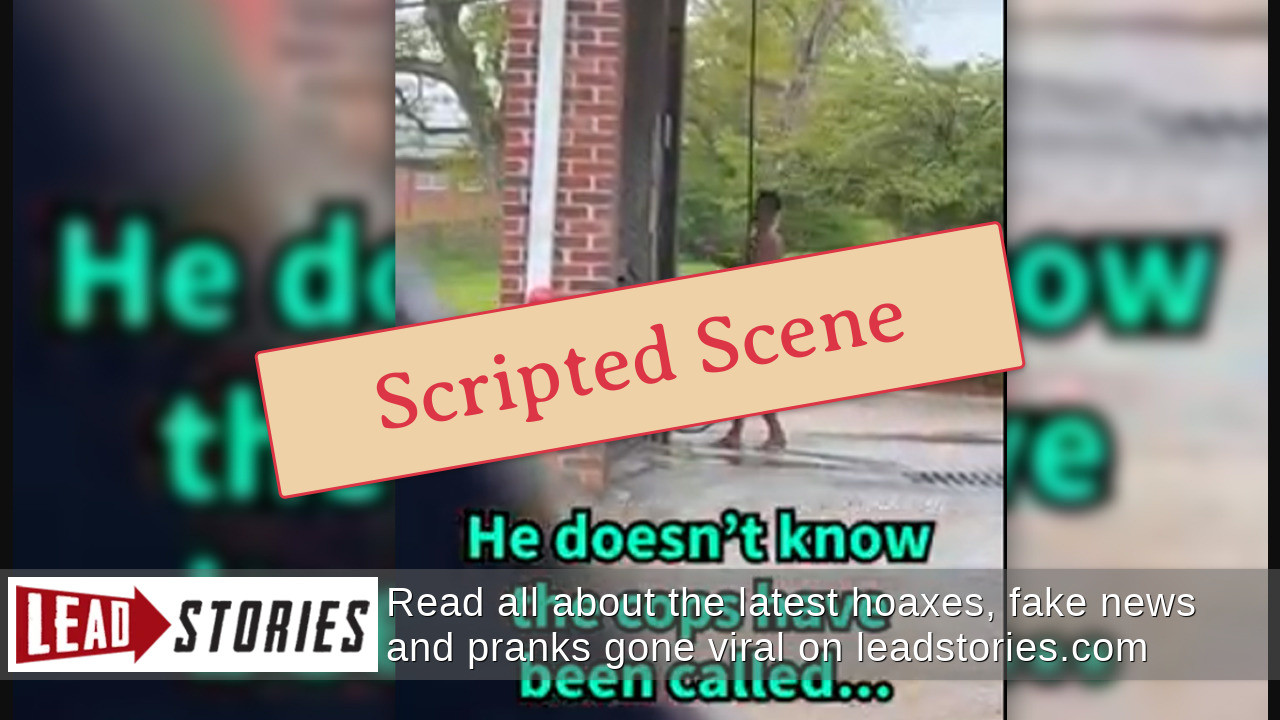 Fact Check: Police Officer Did NOT Assist Homeless Man Showering In Car ...