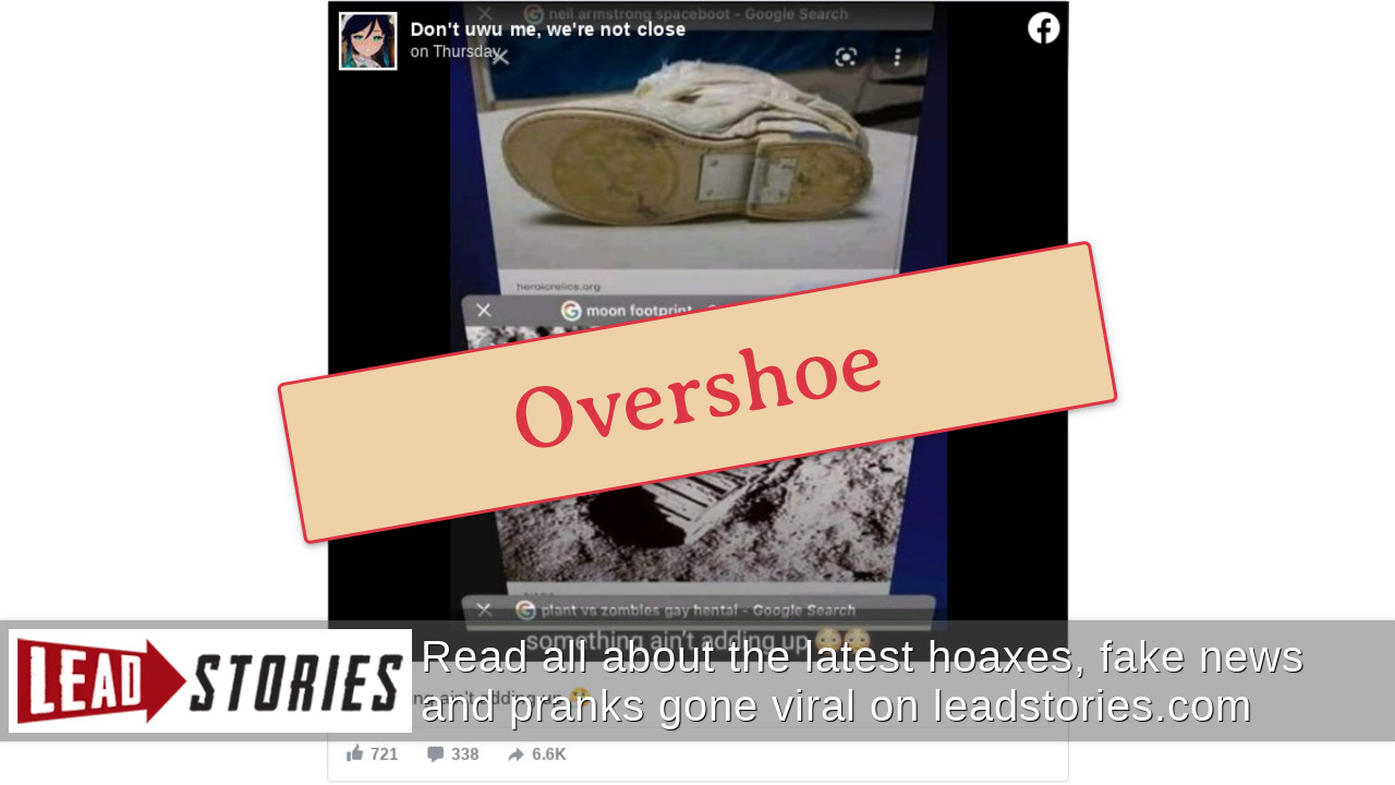 Fact Check: Astronaut Boot Sole Mismatch Does NOT Prove Lunar Landing ...