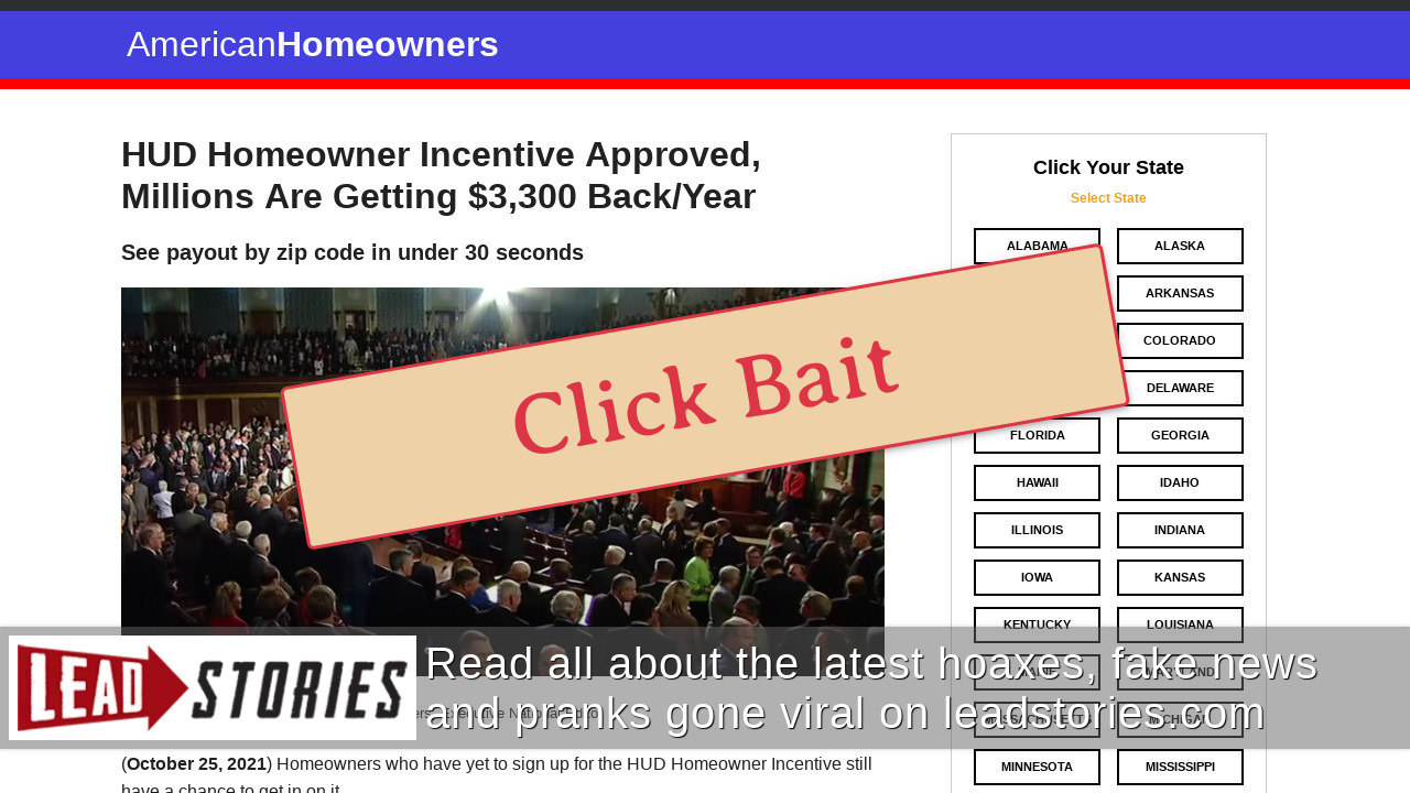 Fact Check: HUD Homeowner Incentive Does NOT Give Up To $3,300 Back To ...