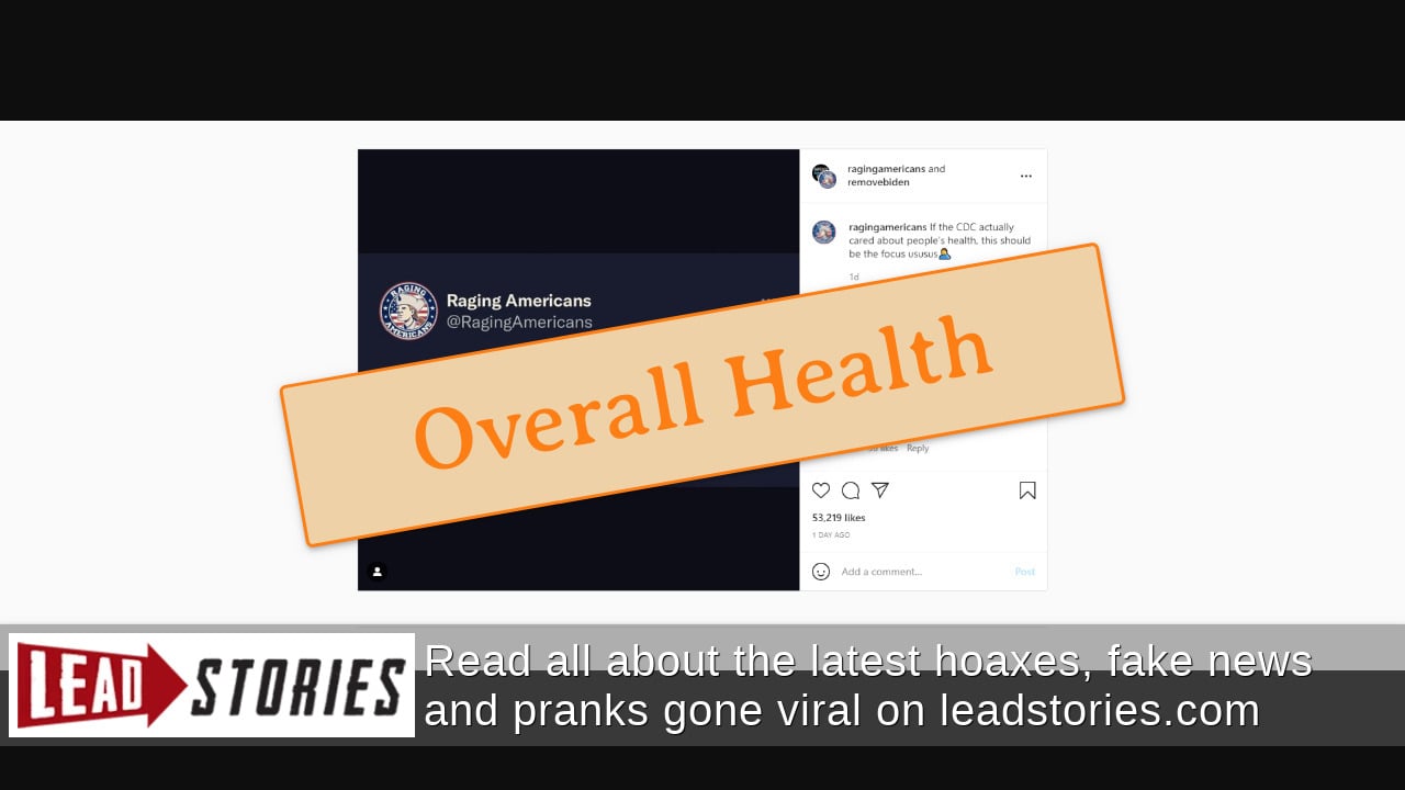 Fact Check: CDC HAS Recommended Exercise, Healthy Eating During ...