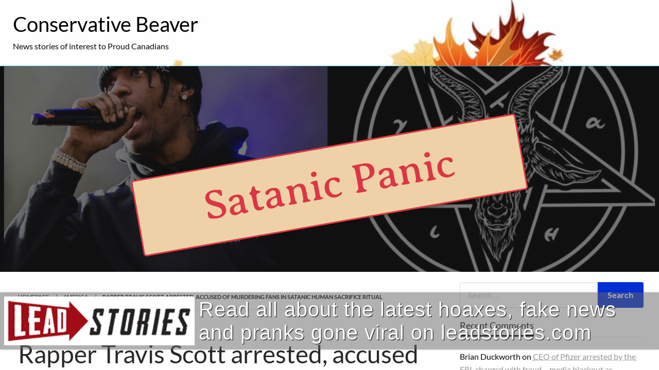 Fact Check: Travis Scott Was NOT Arrested In The Days Following Fatal ...