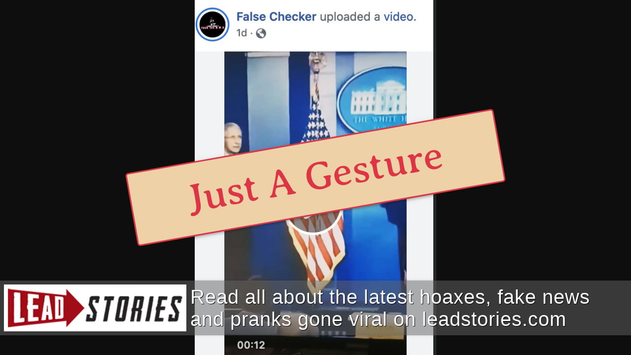 Fact Check: Fauci Is NOT A Freemason Just Because He Put His Hand ...