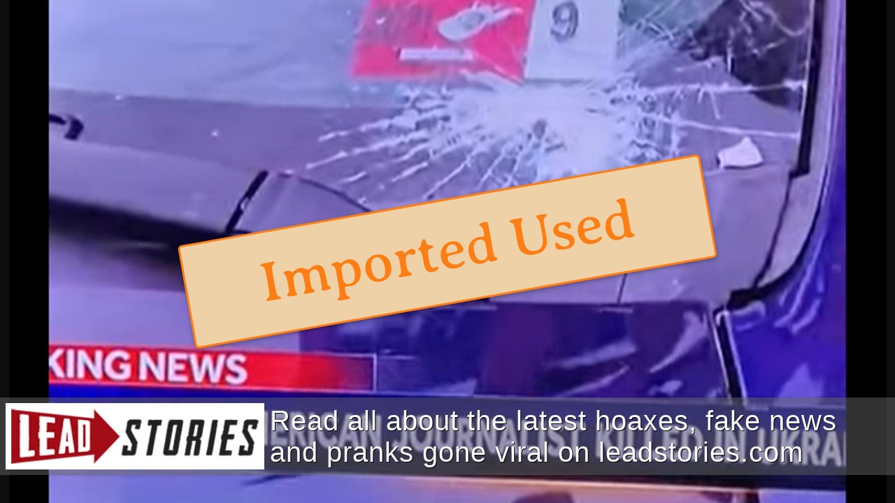 Fact Check: West Virginia Inspection Sticker On Car In Irpin, Ukraine ...