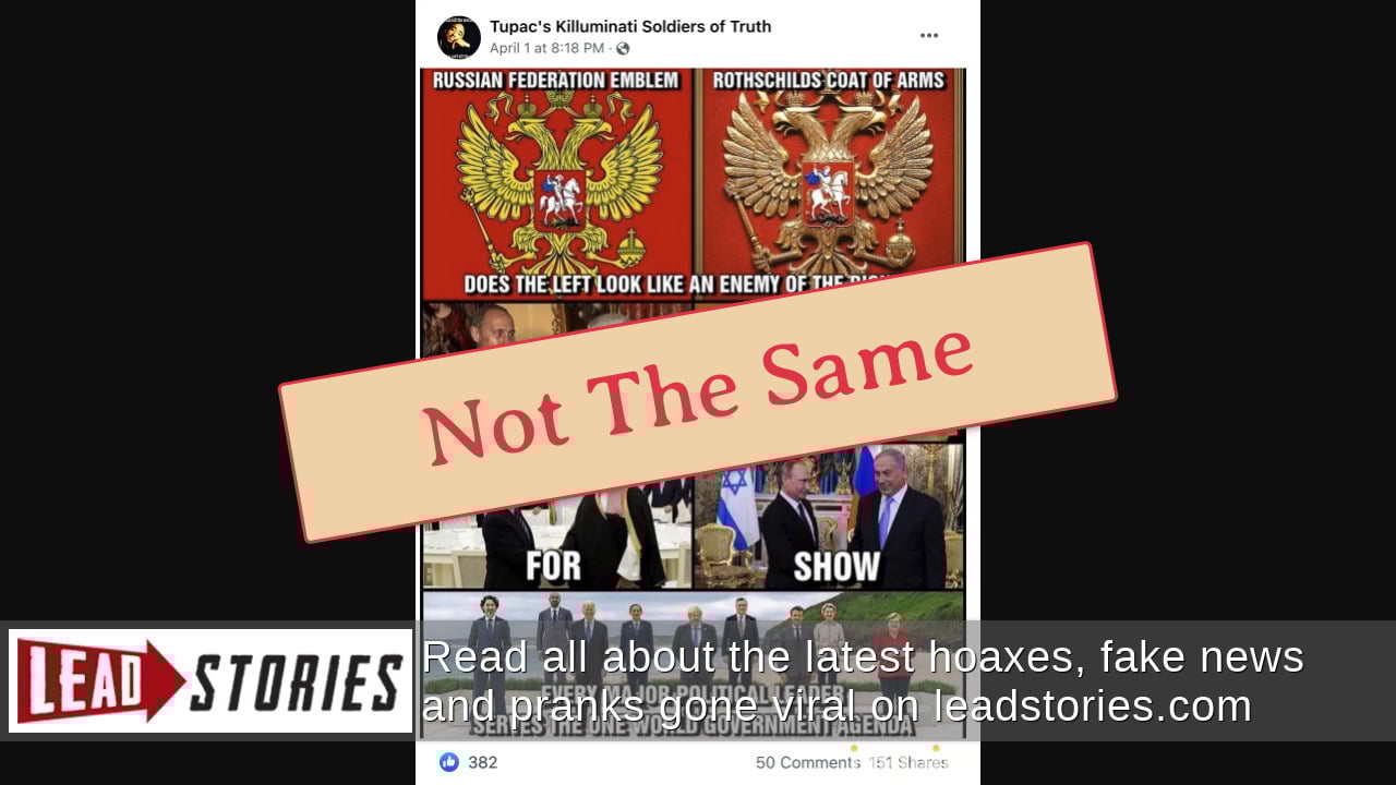 Fact Check: Rothschild Coat of Arms Does NOT Resemble Russian ...