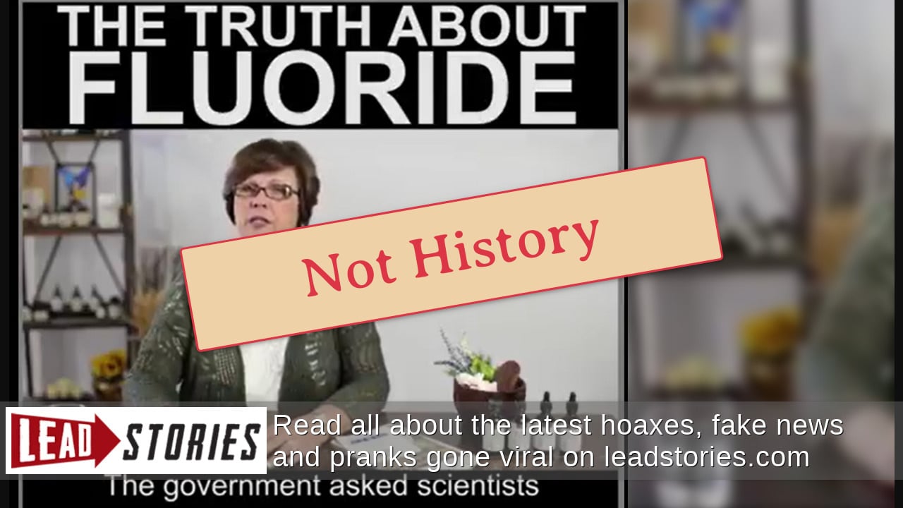 Fact Check: Water Fluoridation Did NOT Result From Government Request ...