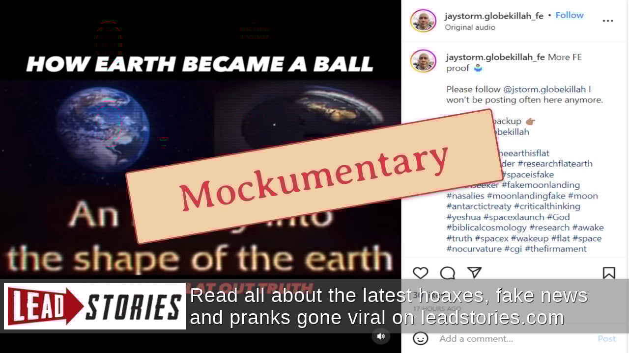 Fact Check: 'Documentary' Does NOT Prove Flat Earth Theory Is True ...