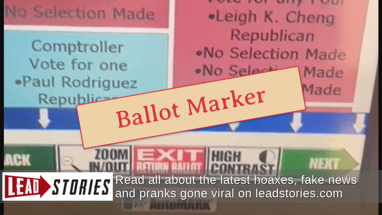 Fact Check: AutoMARK Terminal Is NOT Ballot Tabulator -- It's Marking ...