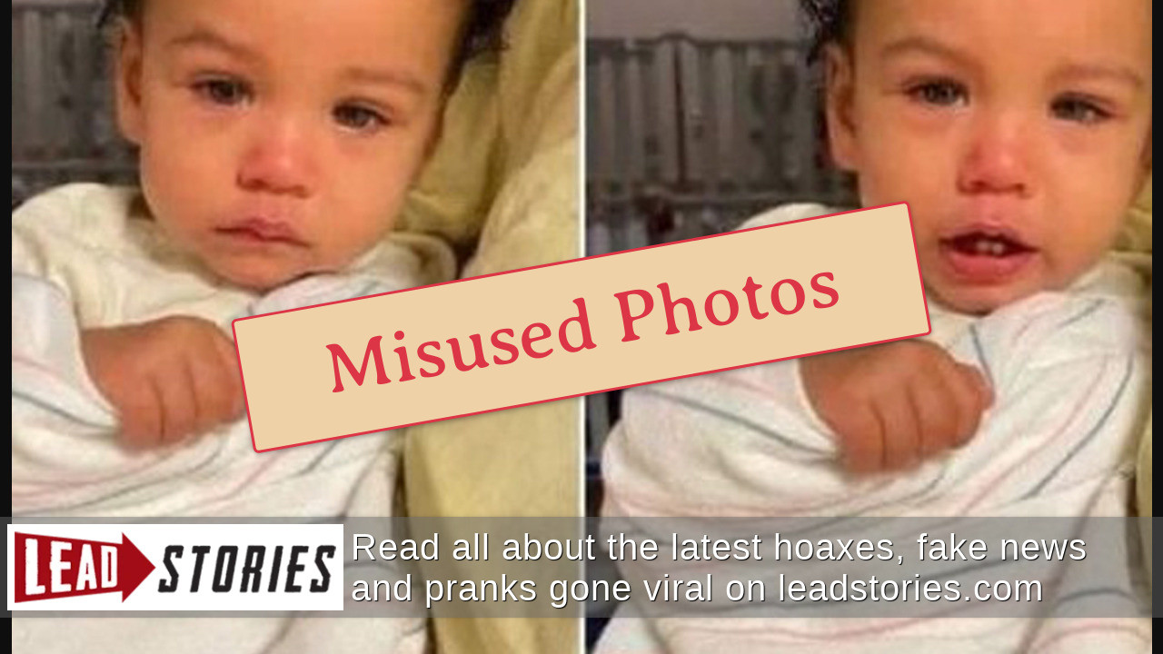 Fact Check: Photos Of Baby Found Without Mother Are NOT Current ...