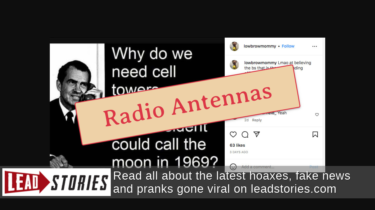 Fact Check: Nixon Did NOT Need Cell Towers To Call Astronauts On The ...