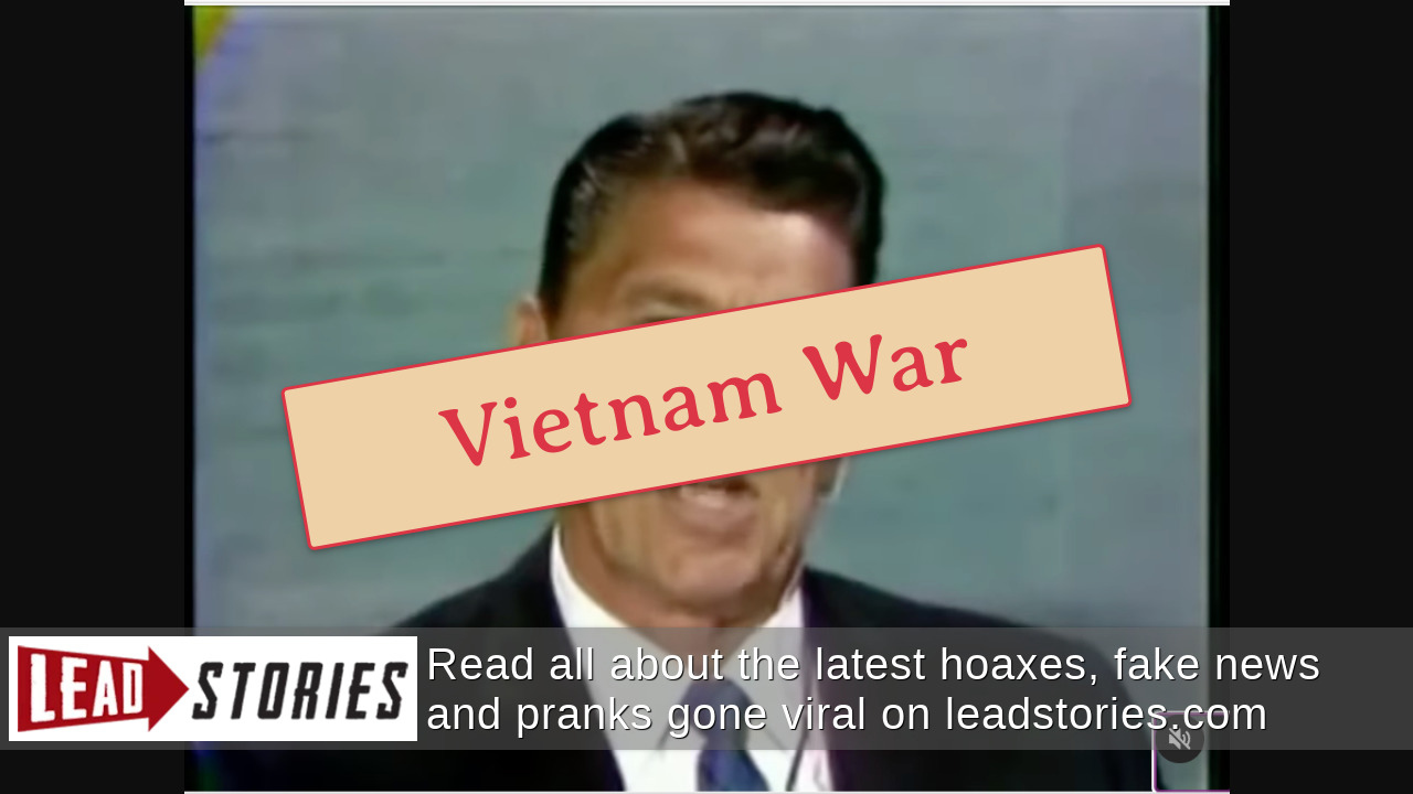 Fact Check: Ronald Reagan Is NOT Denying Holocaust In This Clip | Lead ...