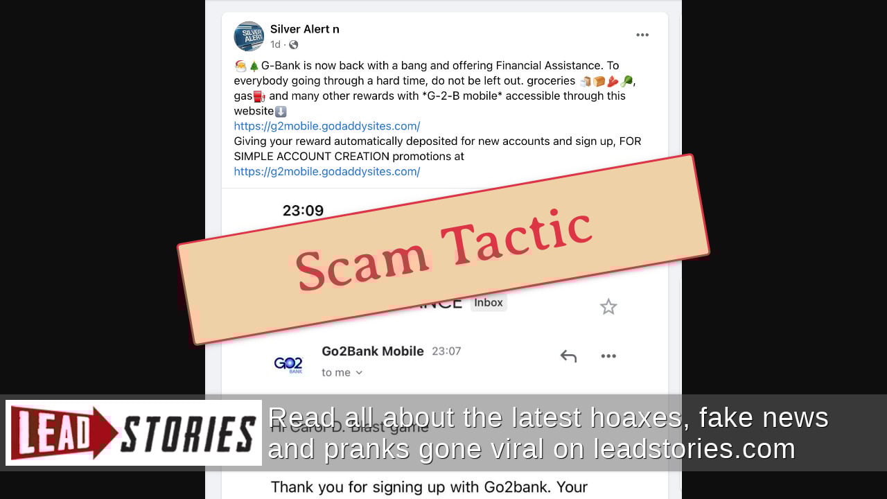 Fact Check: GO2Bank Is NOT Giving New Customers $1,000 As Sign-Up Bonus ...