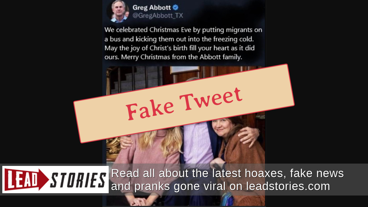 Fact Check: Texas Gov. Greg Abbott Did NOT Tweet About Celebrating ...
