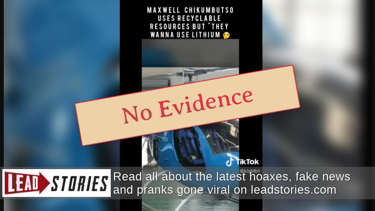 Fact Check: Maxwell Chikumbutso's 'Self-Powered' Electric Car Invention ...