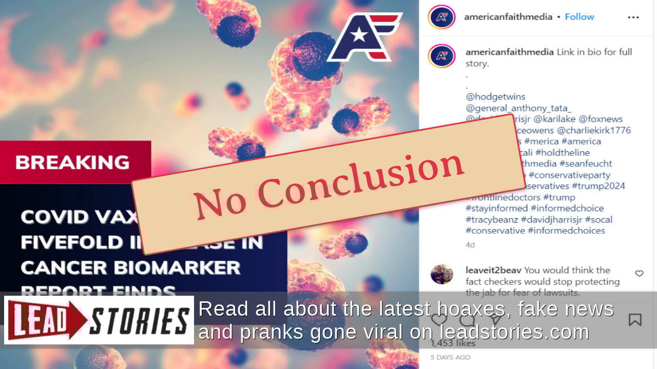 Fact Check: Case Study Does NOT Prove Pfizer COVID Vaccine Linked To ...