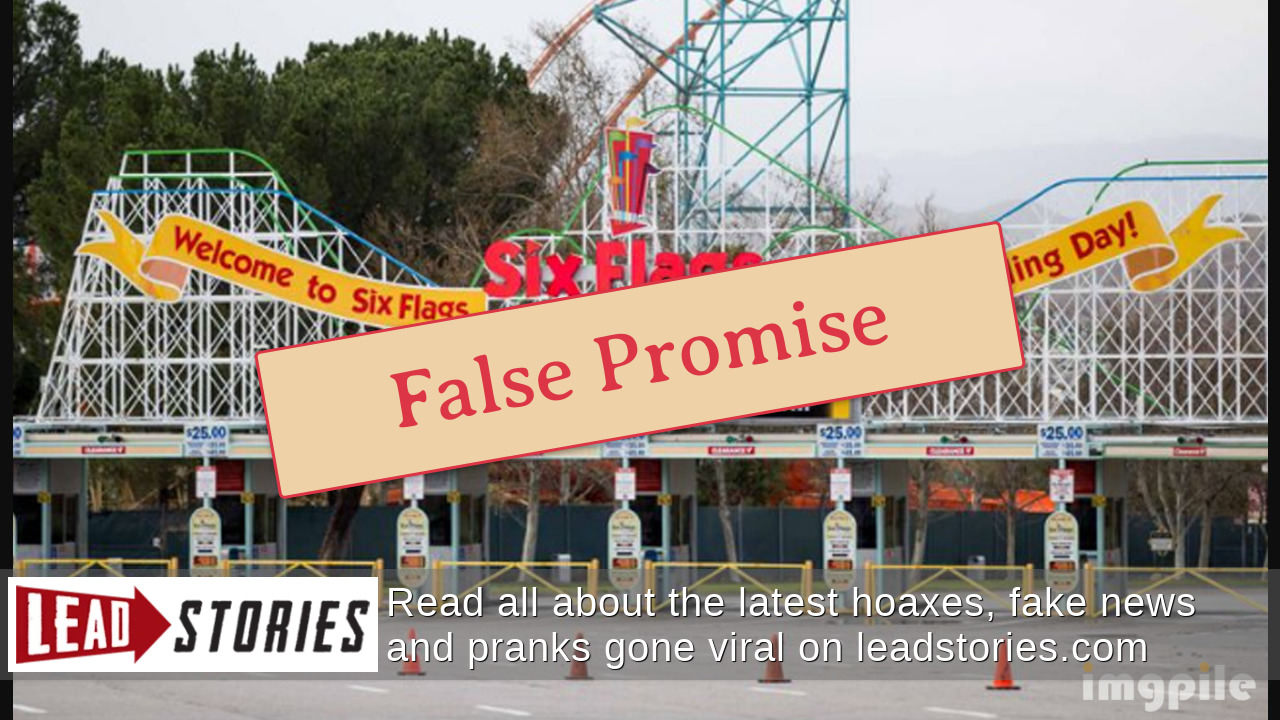 Fact Check: Free Tickets Promotion On Facebook Is NOT Sponsored By Six ...