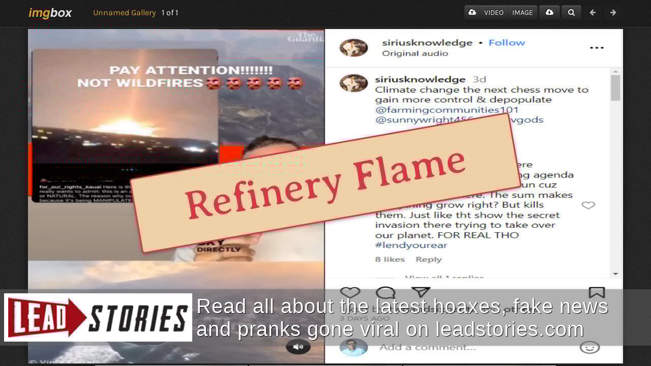 Fact Check: NO Evidence Hawaii Wildfires Caused By 'Direct Energy ...