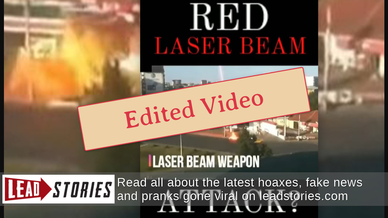 Fact Check: Gas Station Explosion Was NOT Ignited By Red Laser Beam ...