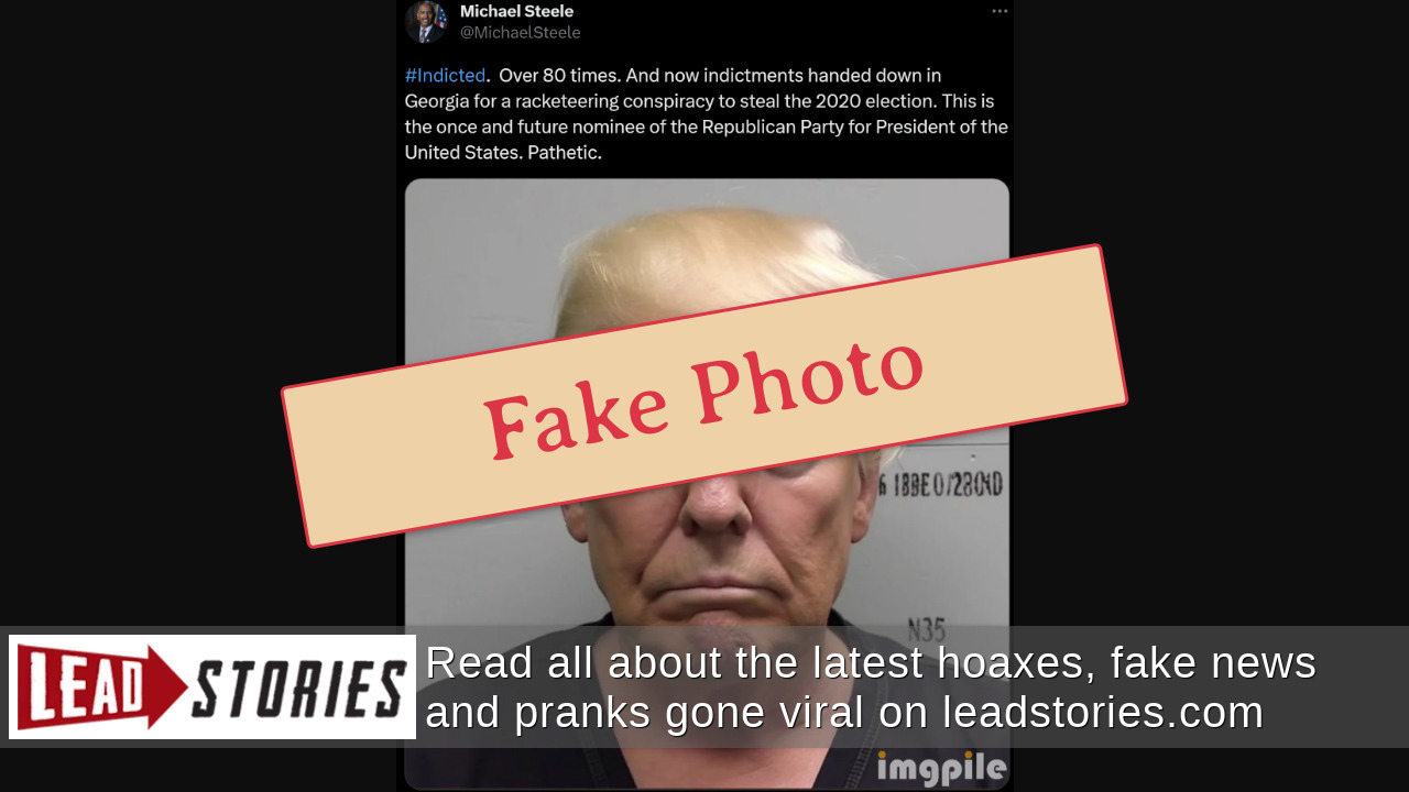 Fact Check: Donald Trump Mug Shot Is NOT Real | Lead Stories
