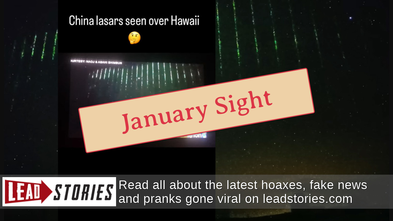 Fact Check: Maui Wildfires Are NOT Linked To Green Lasers Recorded Over ...
