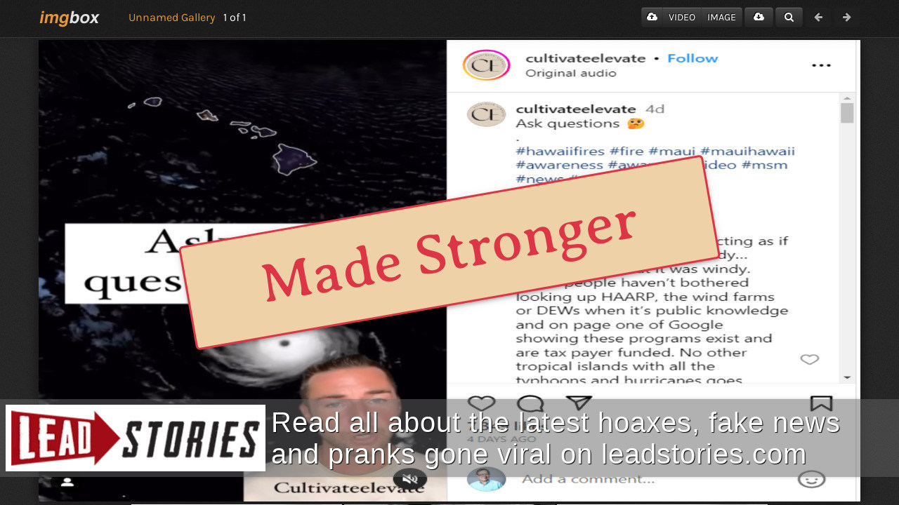 Fact Check: Hurricane Dora DID Affect Winds During Maui Wildfires, Even ...