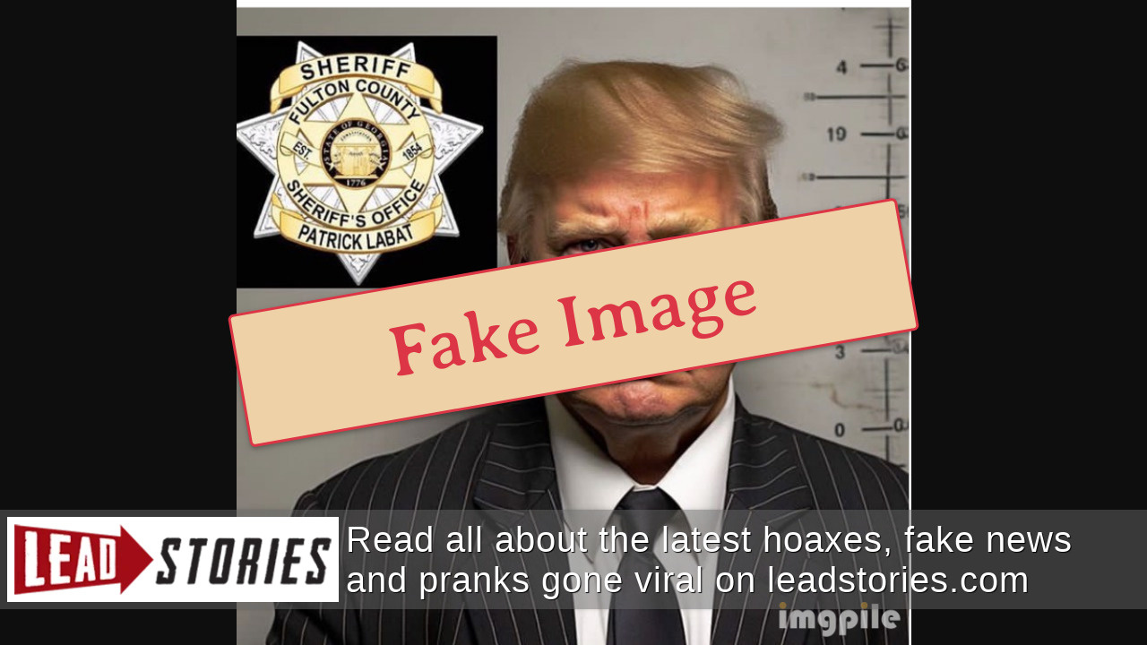 Fact Check: Trump NOT Wearing Black Pin-Stripe Suit Or Striped Tie In ...