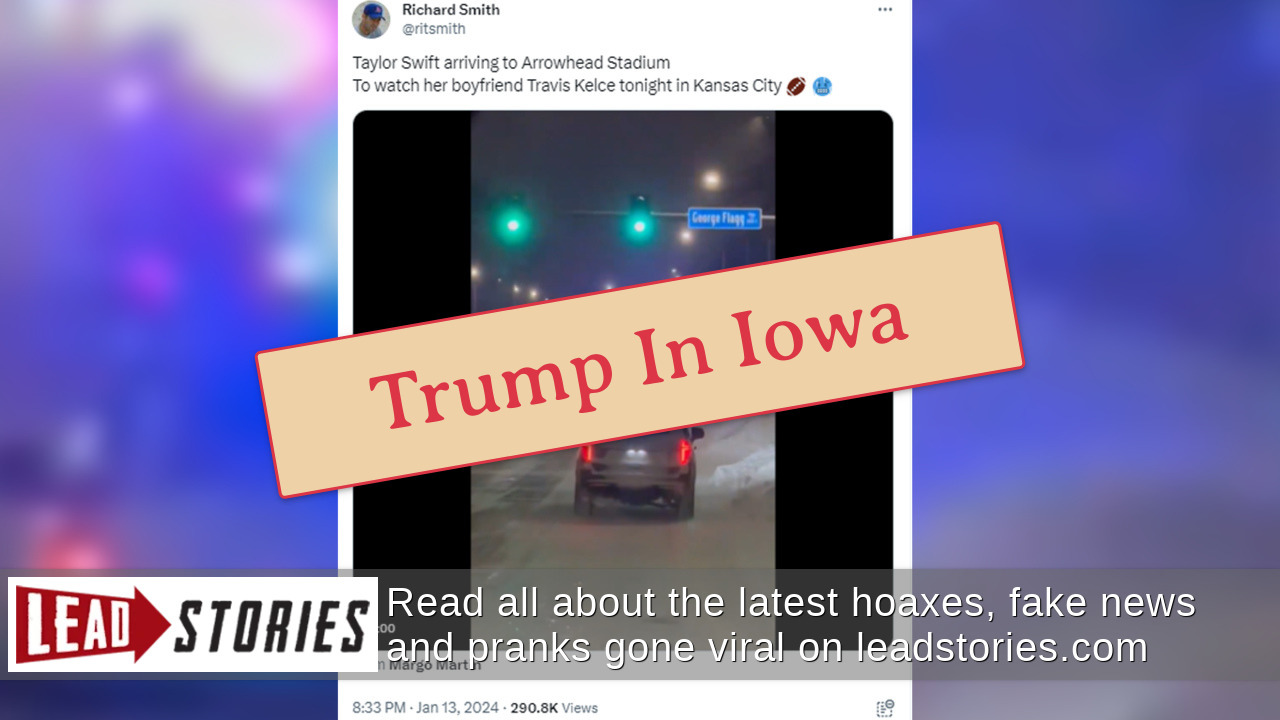 Fact Check: Video Does NOT Show Taylor Swift Going To Kansas City ...