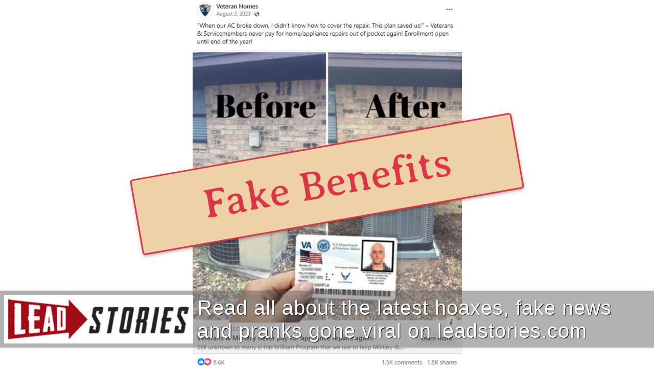 Fact Check: Insurance Company Does NOT Offer Free Home, Appliance ...