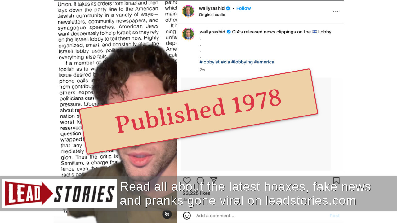 Fact Check: A Document Released In Response To A Freedom Of Information ...