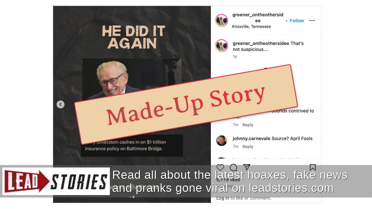 Fact Check: WTC Developer Larry Silverstein Did NOT Get '$1 Trillion ...