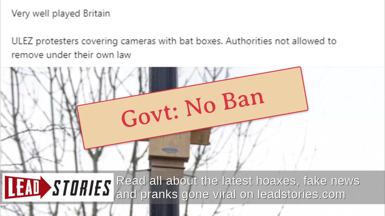 Fact Check: London Authorities Are NOT Legally Prohibited From Removing ...
