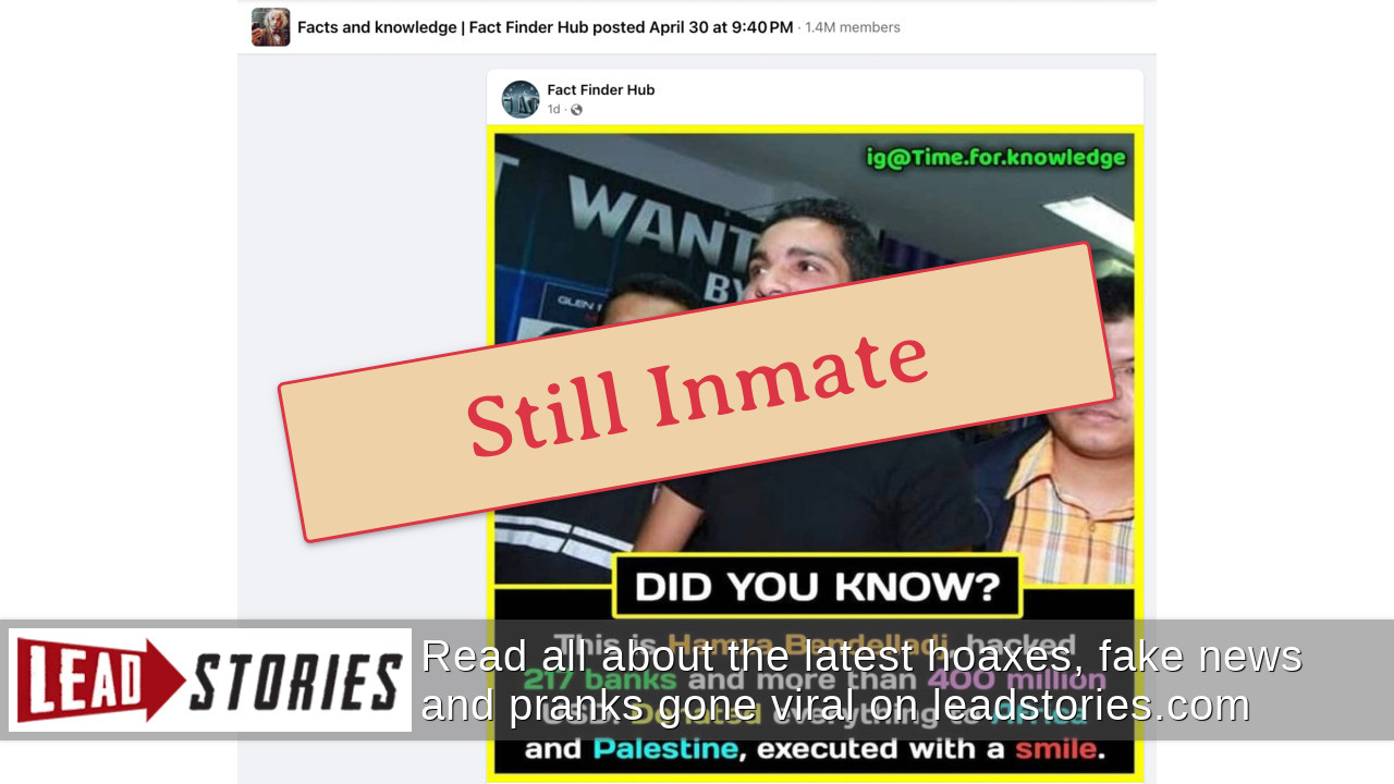 Fact Check: Computer Hacker Hamza Bendelladj Was NOT Executed -- As Of ...