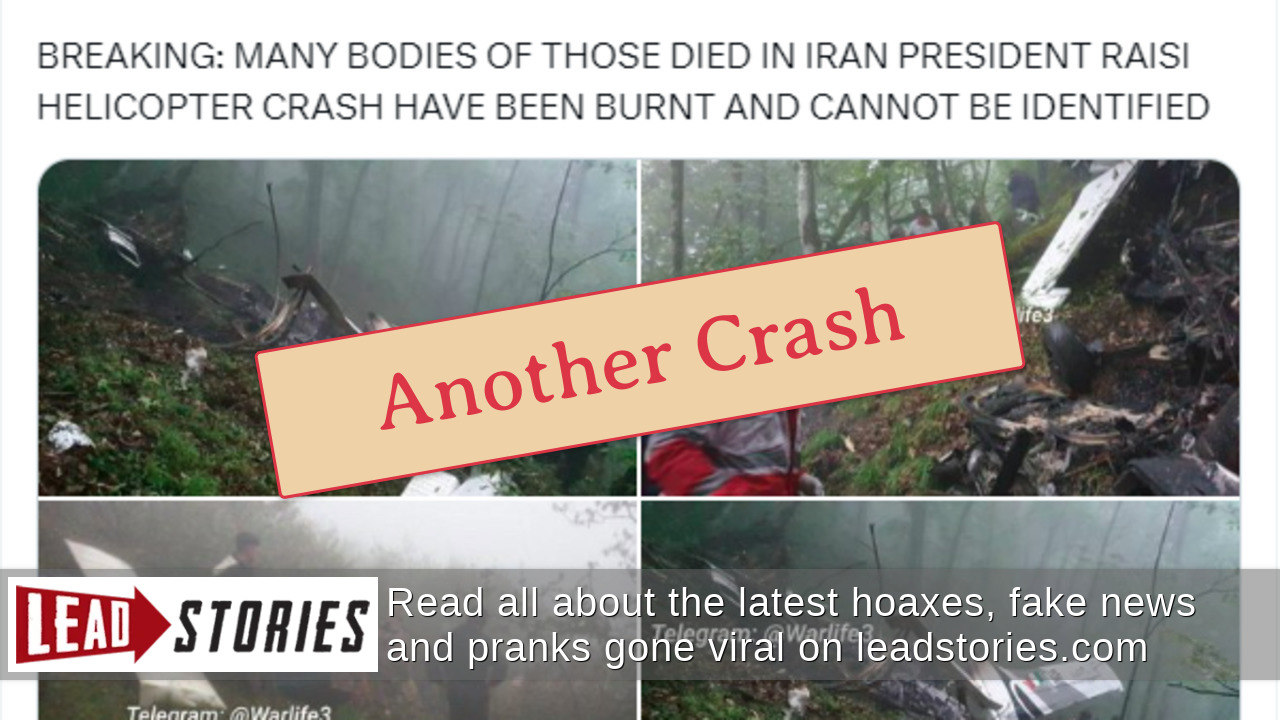 Fact Check: NOT All Photos In Post Are Authentic Images Of Helicopter ...