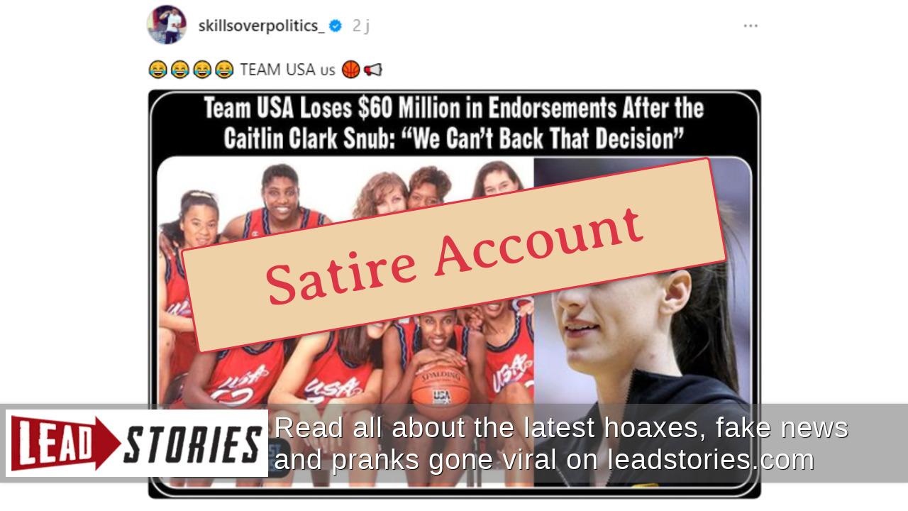 Fact Check: Team USA Did NOT Lose $60 Million In Endorsements After ...