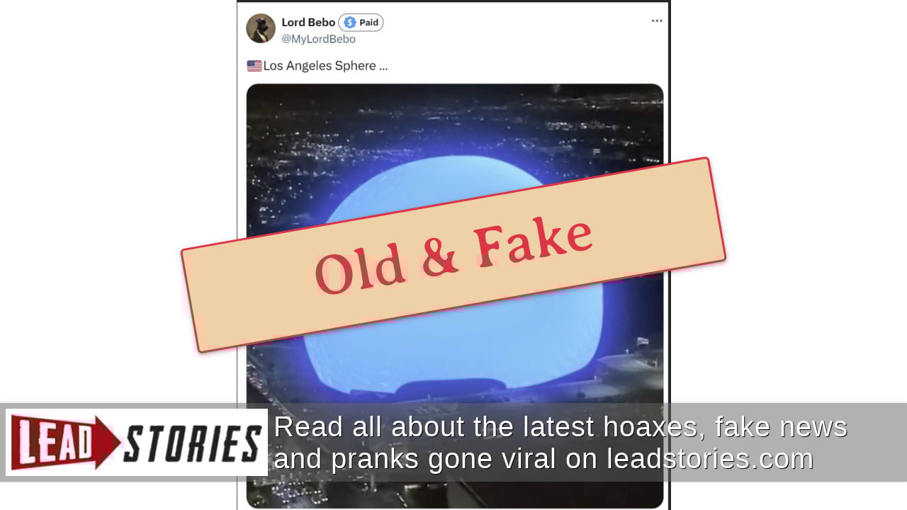 Fact Check: Sphere Did NOT Show 'Blue Screen Of Death' OR 'BSoD' During ...